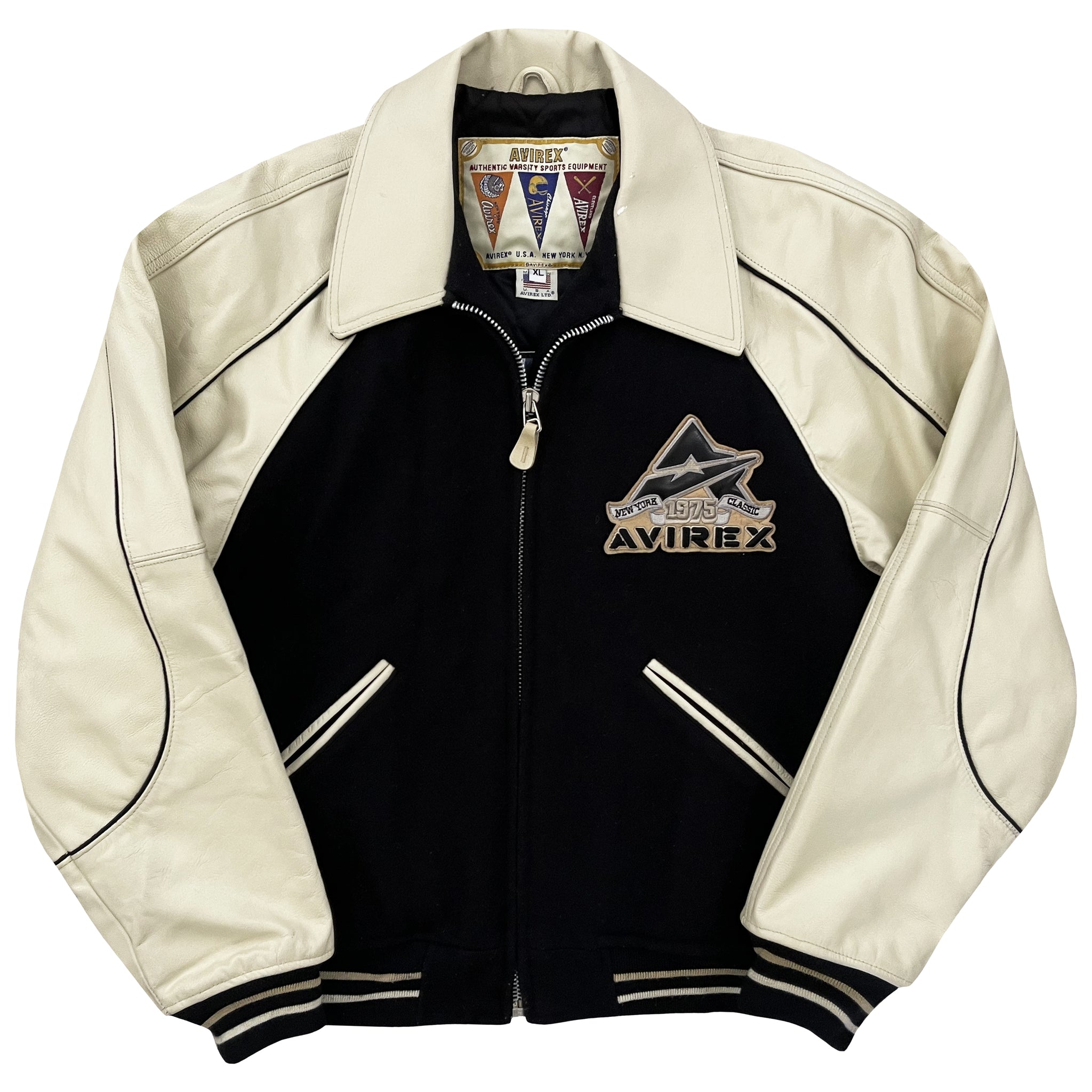 Vintage Avirex Leather Varsity Jacket – The Holy Grail
