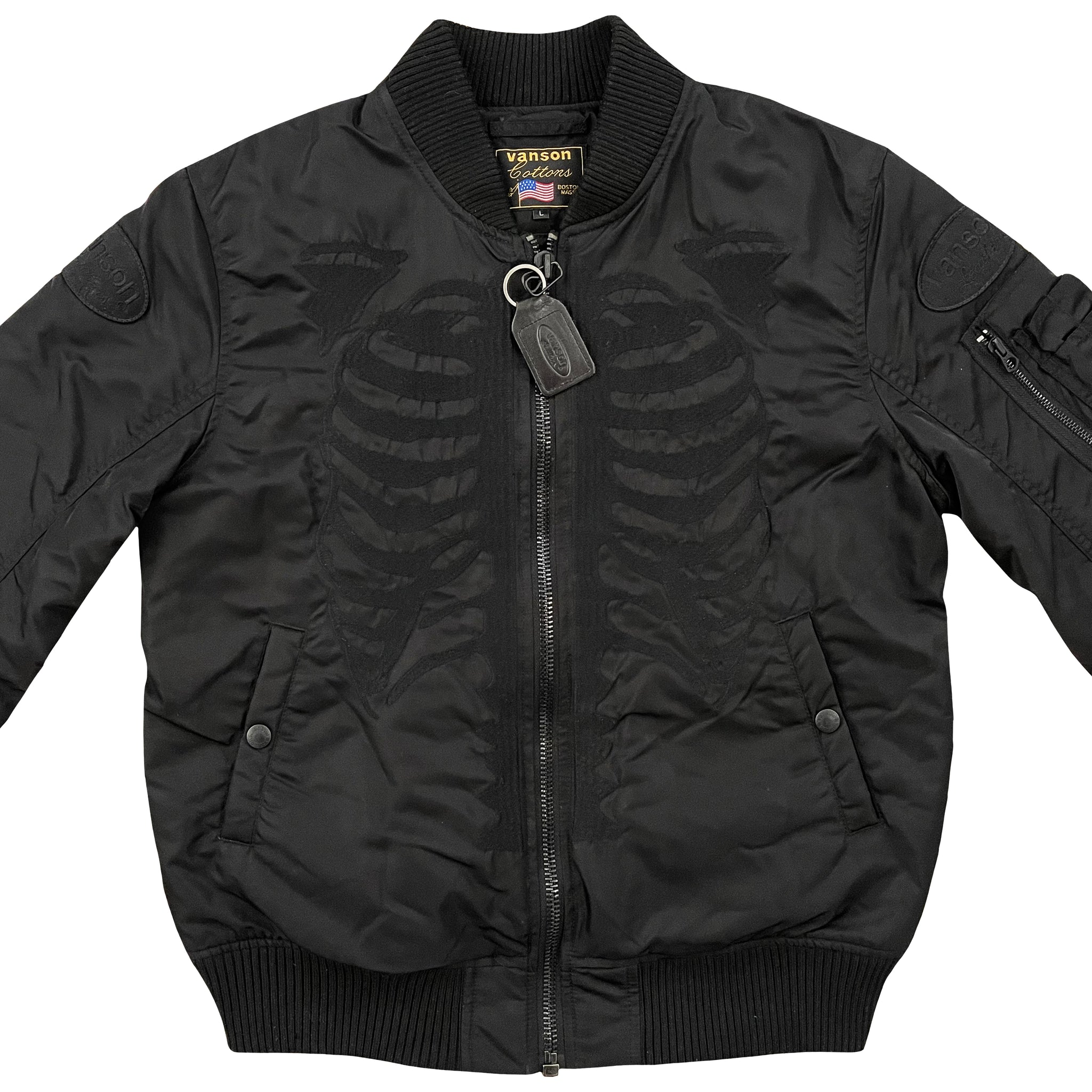 Vanson Leathers Skeleton Bomber Jacket – The Holy Grail